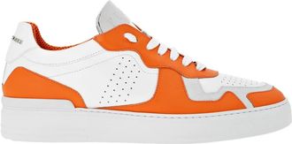 Philipp Plein Lo-Top Sneakers Stripes - - Shoes - unisex - Orange - 35 EU