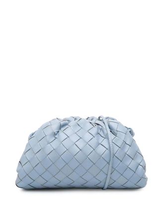 Bottega Veneta sac à bandoulière The Mini Pouch (2012-2025) - Bleu