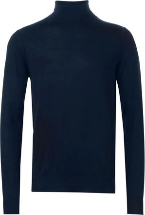 Paolo Pecora Wollpullover mit Rollkragen - Blau