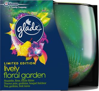 Glade by Brise Lively Floral Garden Wachskerze Rund Apfel, Gardenie, Moschus, Birne, 1 St&uuml;ck(e)