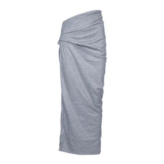 Entire studios Asymmetrischer Maxirock - - Skirts - Damen - Grau - S