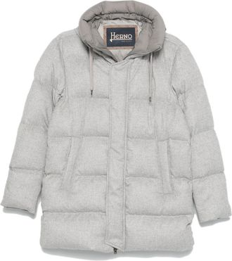 Herno Mantel aus Daunen - Grau