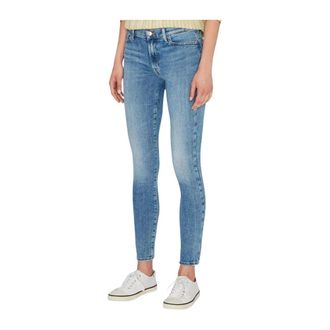 7 For All Mankind HW Skinny Denim Hose - - Jeans - Damen - Blau - W25