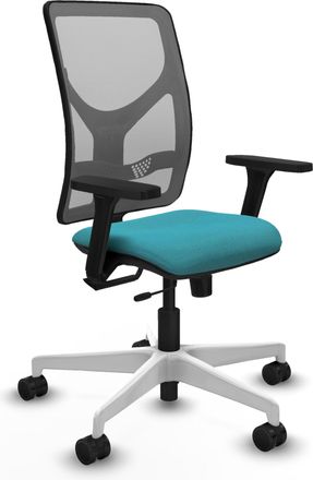 Piqueras y Crespo B&uuml;rostuhl mit verstellbarer R&uuml;ckenlehne, mit 3D-Armlehnen, h&ouml;henverstellbare Lendenwirbelst&uuml;tze, ausgestattet mit Syncro/Traslack und Schneideschaum, 