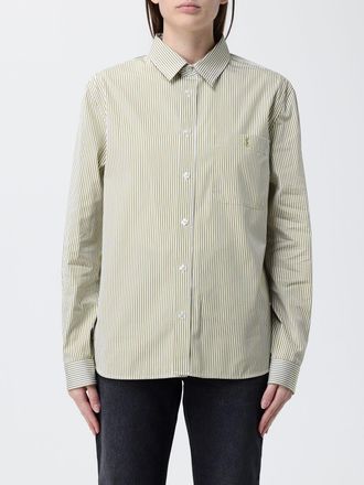 Saint Laurent Chemise SAINT LAURENT Femme couleur Kaki