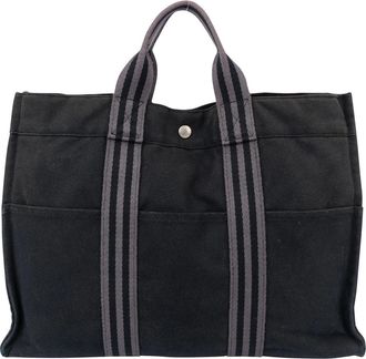 Herm&egrave;s Crossbody Bags - Hermes Classic Cotton Fourre Handbag - Gr. unisize - in Schwarz - f&uuml;r Damen