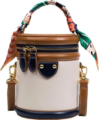 Generic Eimer Taschen F&uuml;r Frauen - Anti-Diebstahl Umh&auml;ngetasche f&uuml;r Frauen - Mode Tasche Mit Verstellbaren Lederb&auml;ndern F&uuml;r Telefon Brieftasche Schl&uuml;ssel Kart