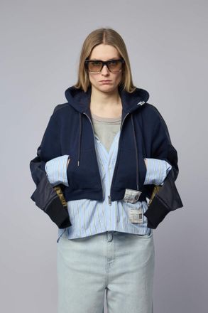 Miharayasuhiro Combined Parka&times;ma-1 Blouon