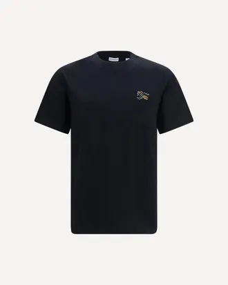 Burberry Embroidered logo cotton T-shirt Male M