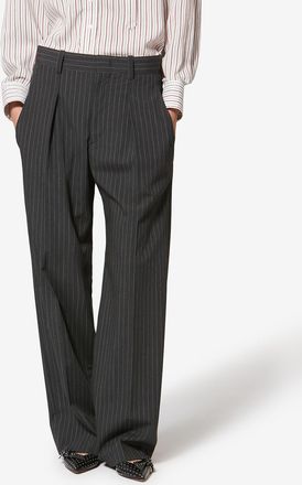 Isabel Marant Pantalon Lisetta - Femme - Anthracite - Taille 34 - Isabel Marant