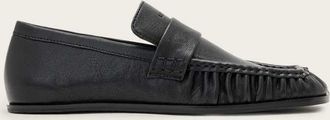 AllSaints Julie mocassins en cuir noirs