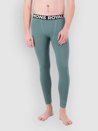 Mons Royale Merino Cascade Flex Legging Pantalon technique vert