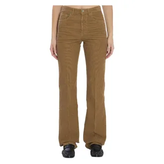 Saint Laurent Damen, Hosen, Beige, W28Gr&ouml;&szlig;e