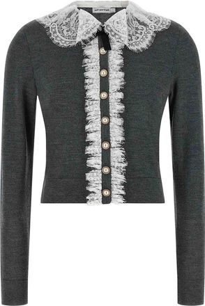 Self Portrait Cardigan - Gris