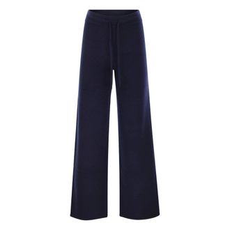 MC2 Saint Barth Femme, Pantalons, Bleu, Taille: 36 FR Cambon Knit Trouser