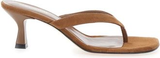 Semicouture Femme, Chaussures, Beige, Taille: 40 EU Sandale Tongs