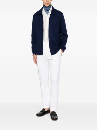 Tom Ford Mens Trousers White Cotton