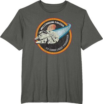 Star Wars Millennium Falcon Badge T-Shirt
