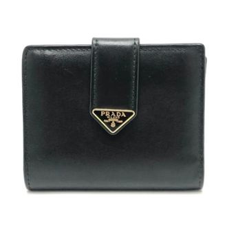 Prada unisex, Pre-owned, Noir, Taille: ONE Size Portefeuille Vintage Pre-owned