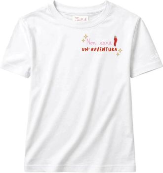 MC2 Saint Barth Femme, Tops, Blanc, Taille: 36 FR Emilie Cotton T-shirt