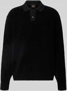 Boss Orange by Hugo Boss Regular Fit Pullover aus reiner Baumwolle Modell Kipolo