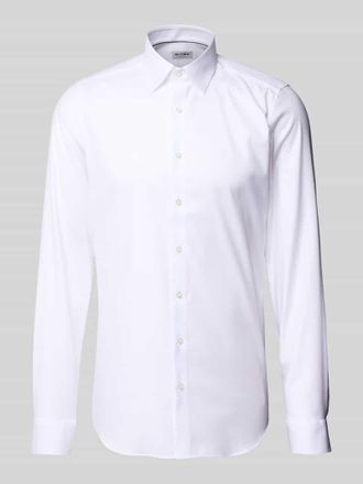 Olymp Level 5 Slim Fit Businesshemd aus Twillgewebe mit extralangem Arm