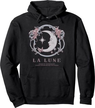 Trendy Apparel La Lune Wander The Moonlight Chasing Dreams Pullover Hoodie