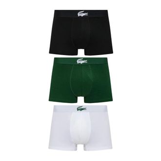 Lacoste Homme, Sous-v&ecirc;tements, Multicolore, Taille: XS 3-Pack de boxers en jersey stretch