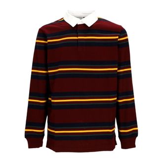 Carhartt Work in Progress Gestreiftes Langarm-Poloshirt - - Tops - Herren - Mehrfarbig - XL