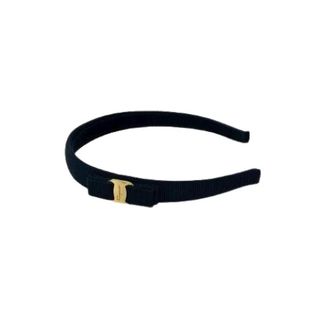 Ferragamo Serre-t&ecirc;te Vara Pre-owned - Femme - Pre-owned - Bleu - Taille: ONE Size