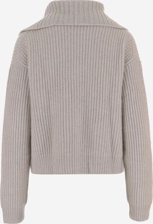 arch4 Ribbed Cashmere Cardigan - Beige