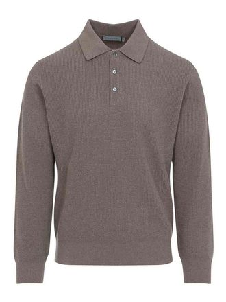 Canali Poloshirt - Taupe