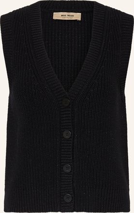 Mos Mosh Mos Mosh Strickweste Mmkirby Mit Glitzergarn schwarz