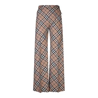 Burberry Homme, Pantalons, Multicolore, Taille: M Pantalon Large Beige