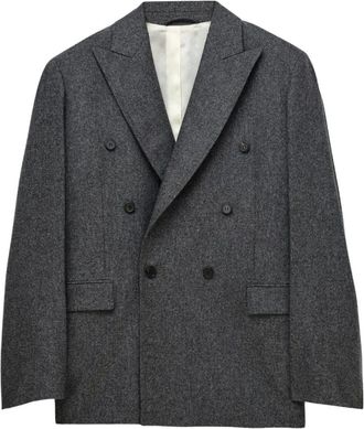 Carven Veste tailleur double boutonnage - Femme - Vestes - Gris - Taille: 34 FR