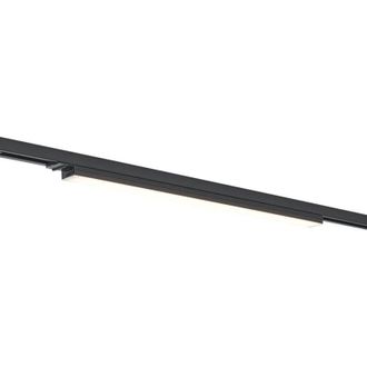 QAZQA Moderne schwarze Deckenleuchte f&uuml;r 1-Phasen-Schienensystem 15W 1180 lm 2700-3800K - Iconic Tsiri