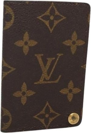 Louis Vuitton unisex, Pre-owned, Brun, Taille: ONE Size Portefeuille en toile Pre-owned