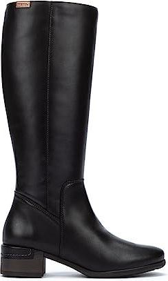 Pikolinos Bottes en Cuir Malaga pour Femme Color Black