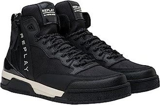 Replay Homme GMZ1R.000.C0013T Basket, Noir (Black Off WHT 600), 46 EU