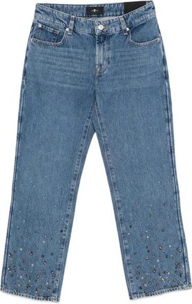 7 For All Mankind Femme, Jeans, Bleu, Taille: W24 Calie Jeans