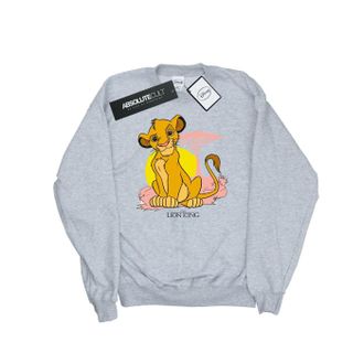 Disney Damen/Damen K&ouml;nig der L&ouml;wen Simba Pastell Sweatshirt (Sport grau)