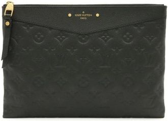 Louis Vuitton Pre-owned Cuir sacs-louis-vuitton - Femme - Pre-owned - Noir - Taille: ONE Size
