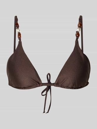 Seafolly Bikini-Oberteil mit Zierperlen Modell PALERMO