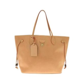 Louis Vuitton Pre-owned Sac cabas en cuir Neverfull - Femme - Pre-owned - Beige - Taille: ONE Size