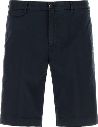 Pantaloni Torino Homme, Shorts, Bleu, Taille: M Short Bermuda en Coton Stretch