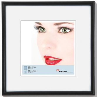 Walther Design Walther KB220H Galeria Kunststoffrahmen 020 x 020, schwarz