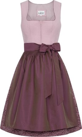 N&uuml;bler Dirndl N&Uuml;BLER Mini Dirndl Kaja, Damen, Gr. 30, EURO, lila, Obermaterial: 100% Polyester PES., Kleider, Topseller