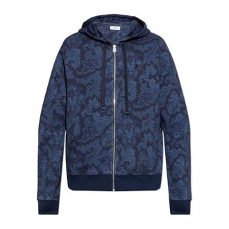 Etro Homme, Sweatshirts et sweats &agrave; capuche, Bleu, Taille: XL Sweat &agrave; capuche