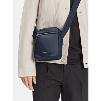 Calvin Klein Umh&auml;ngetasche Calvin Klein Sleek Nylon Reporter LV04D3176G Dunkelblau