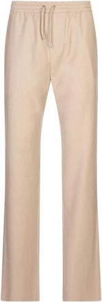 Agnona Homme, Pantalons, Beige, Taille: M Pantalone Light